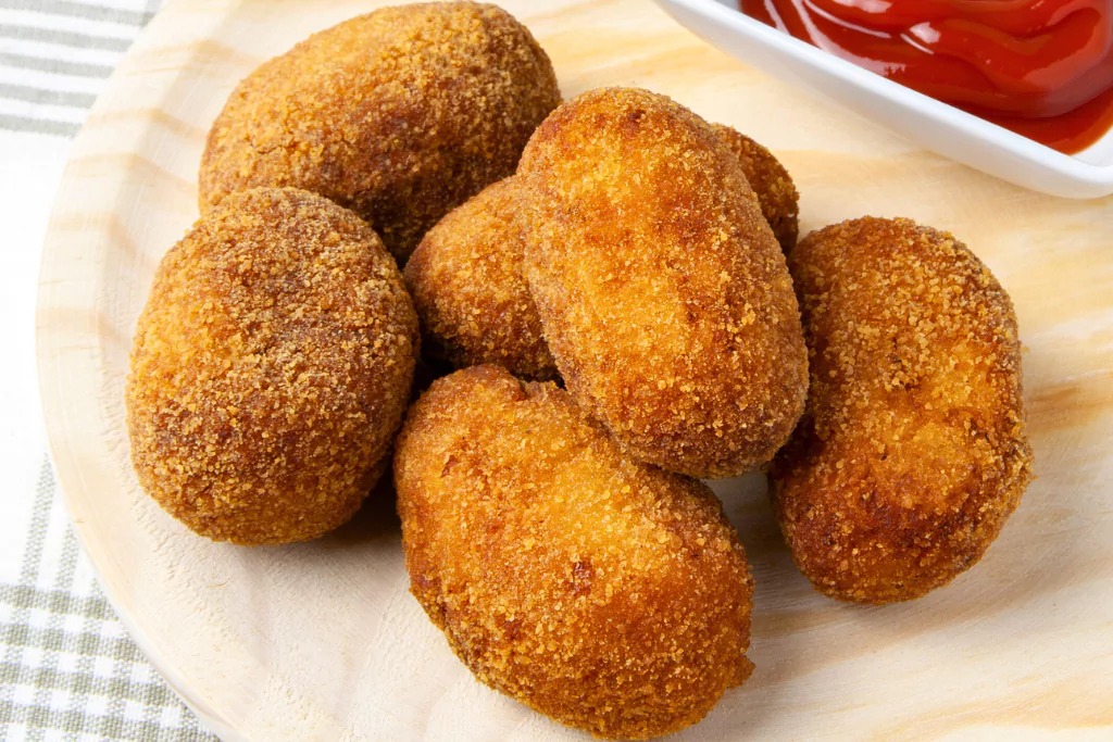 Howard Johnson Chicken Croquettes Recipe - Wasian Cookery
