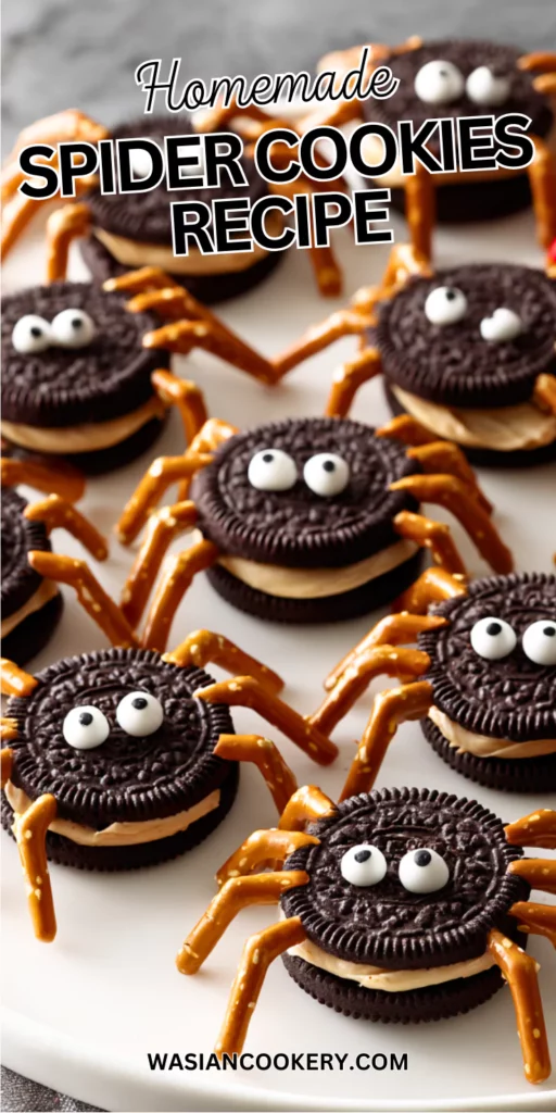 Spider Cookies Recipe - Wasian Cookery