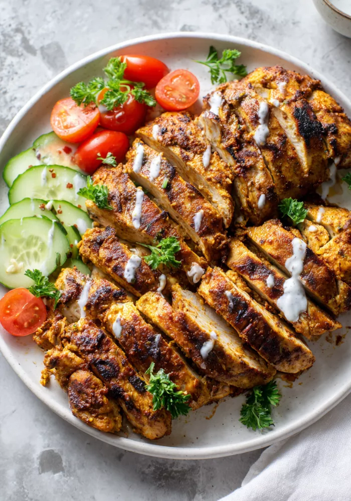 Air Fryer Chicken Shawarma Style Recipe